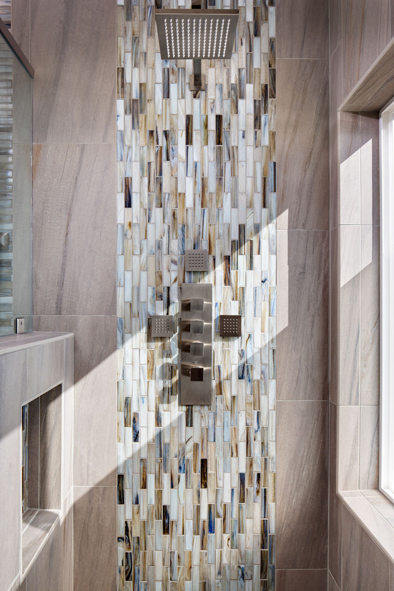 Bathroom Remodeling San Diego & Shimmer Abalone Tile | TLS